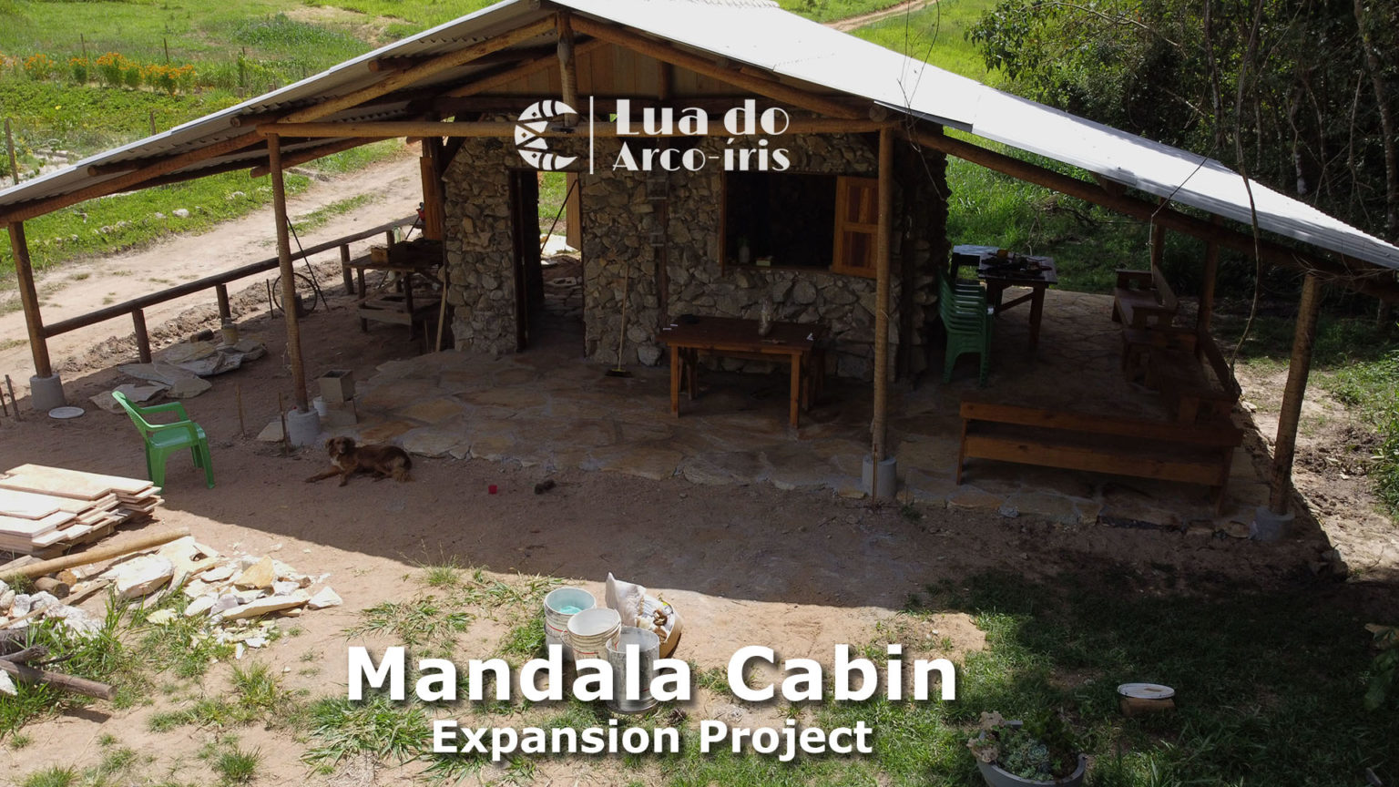 Mandala Cabin Expansion Project - Lua do Arco-íris